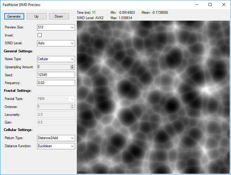 FastNoise SIMD – Jordan Peck